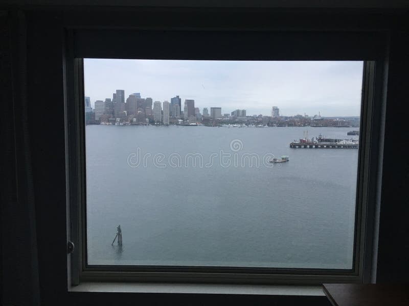 Window view of boston stock photo. Image of esplanade - 96782586