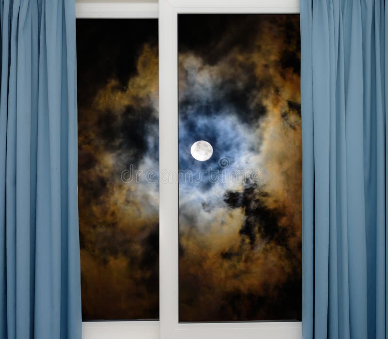 Full Moon Open Window Photos - Free & Royalty-Free Stock Photos from ...