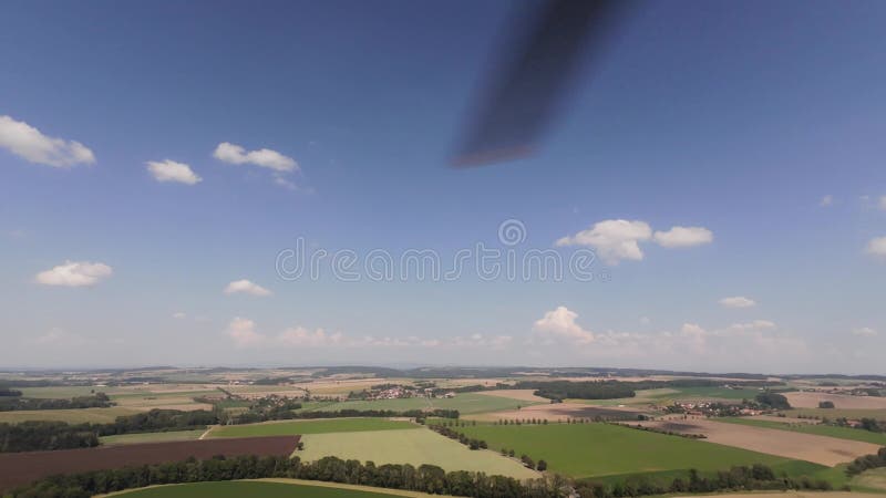 Window View from Helicopter Flying Over Landscape Stock Video - Video ...
