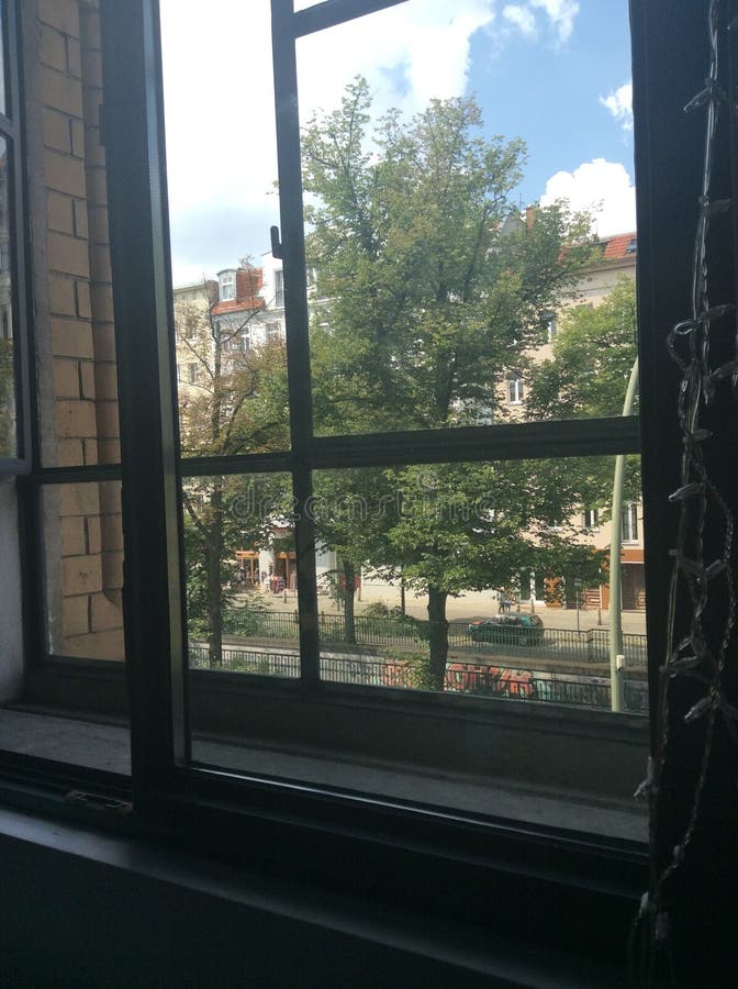 View through My Window stock photo. Image of pane, garden - 8759438