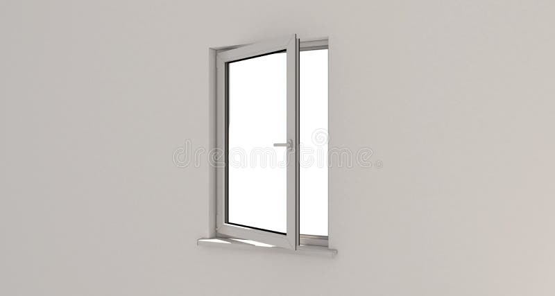 Window. Isolated Window. Aluminum Window. White Window. Pvc Window ...