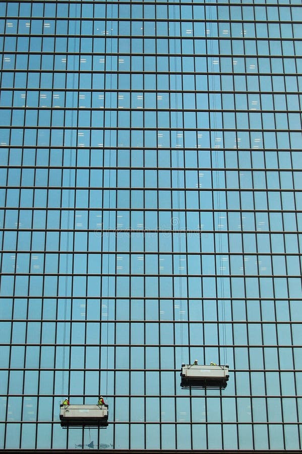Window washers stock photo. Image of cleaner, glass, facility - 39258980