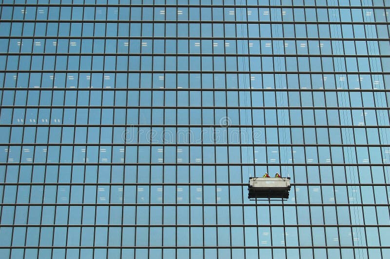 Window washers stock image. Image of occupation, climbing - 39259243