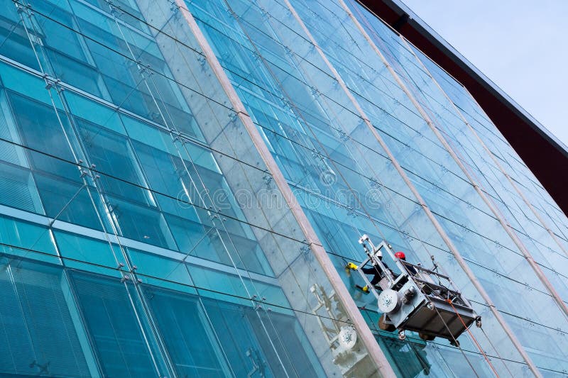 Window washers stock photo. Image of glass, glasses - 276339364