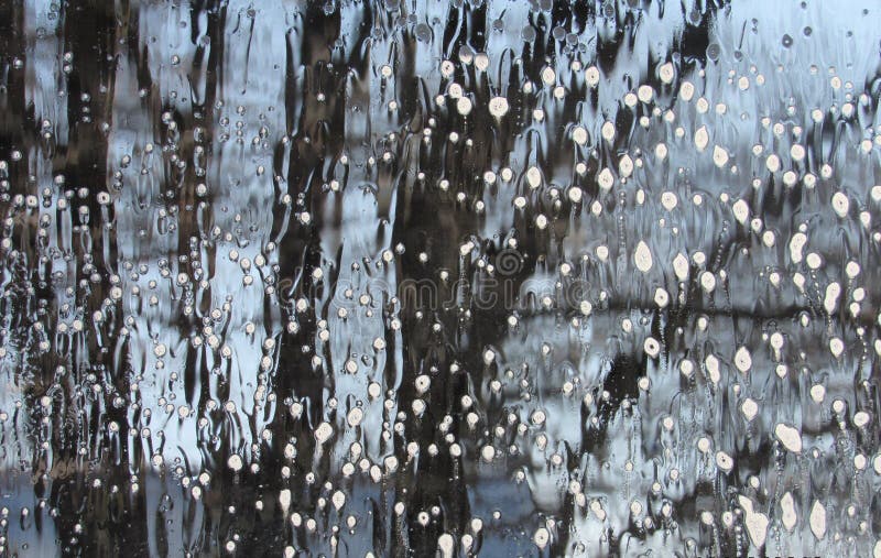 Soapy window stock image. Image of sunset, tree, clean - 102188005