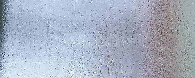 Window with Condensate or Steam, Texture, Background Stock Image ...