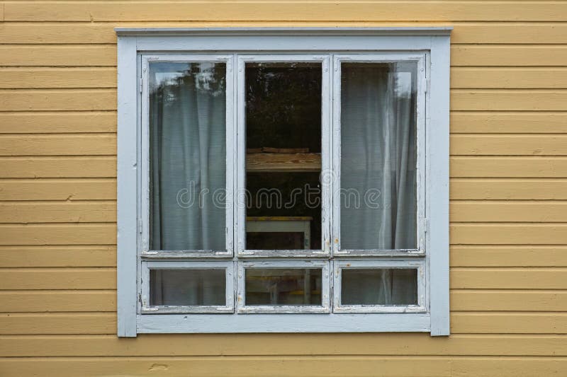 Window on wall. stock image. Image of pattern, aged - 313390709