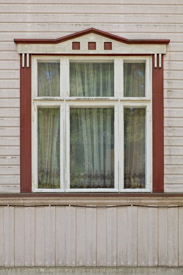 Window on wall. stock image. Image of facade, detail - 313391117