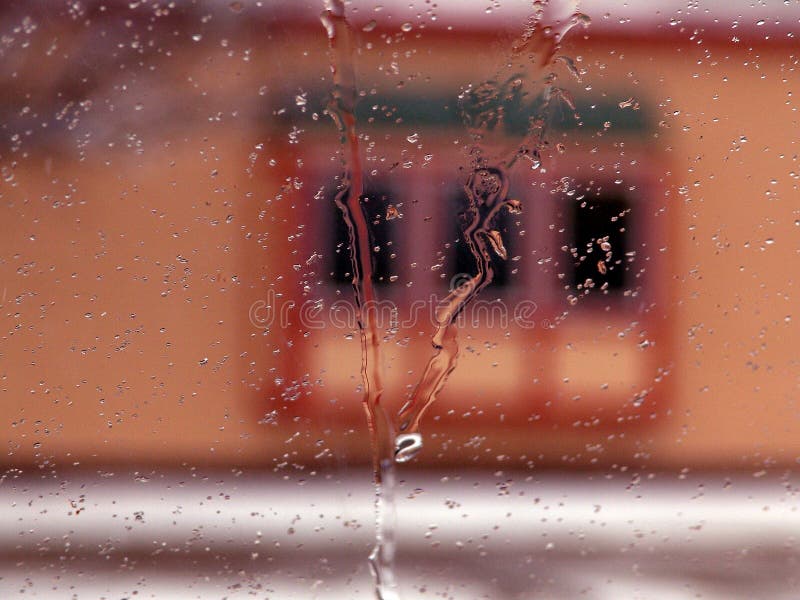 Window through window stock image. Image of water, moist - 96571