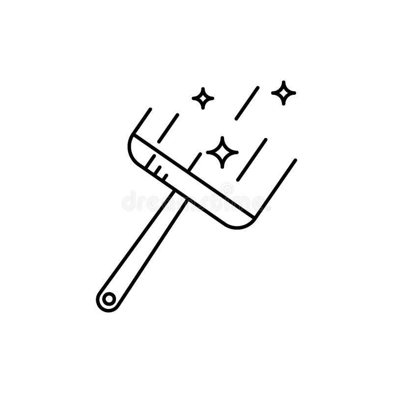 Window Wiper Vector. Vector Illustration Decorative Design Stock Vector ...