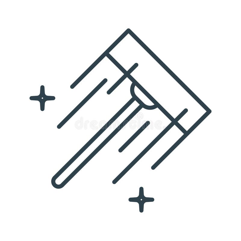 Window Wiper. Vector Illustration Decorative Design Stock Vector ...