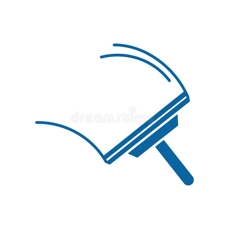 Window wiper. stock vector. Illustration of basic, tools - 192471553