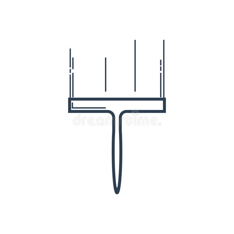 Window Wiper. Vector Illustration Decorative Design Stock Vector ...