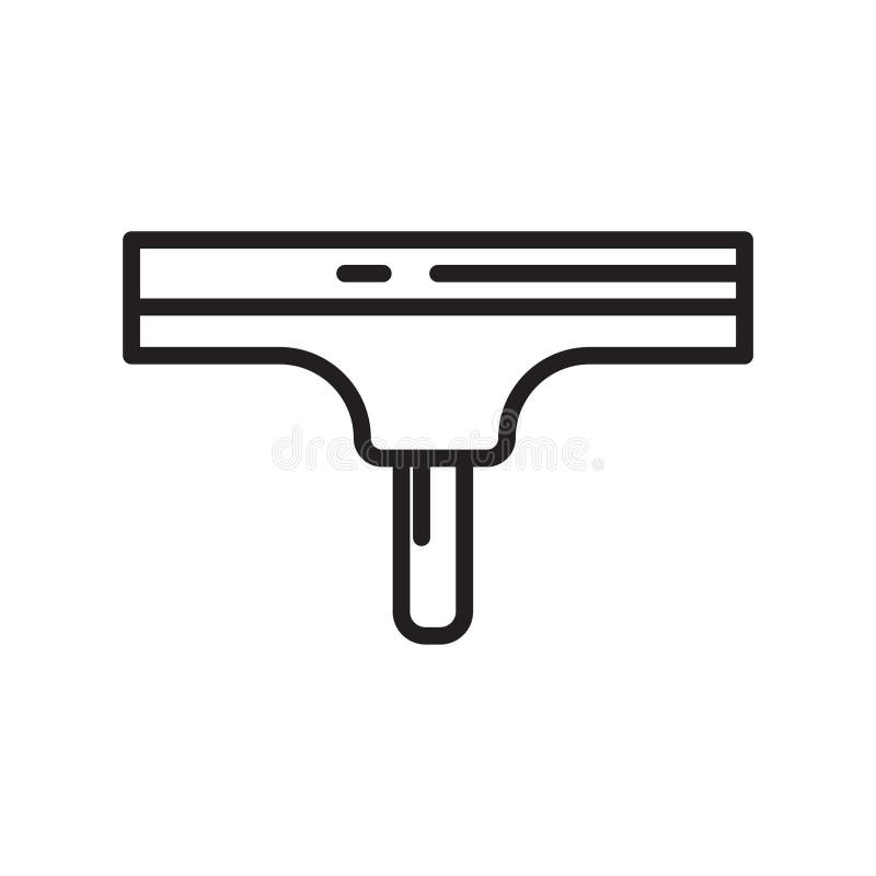 Window Wiper. Vector Illustration Decorative Design Stock Vector ...