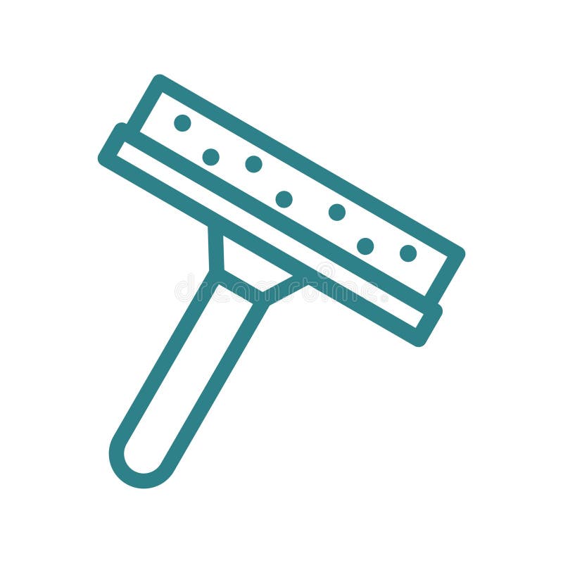 Window Wiper. Vector Illustration Decorative Design Stock Vector ...