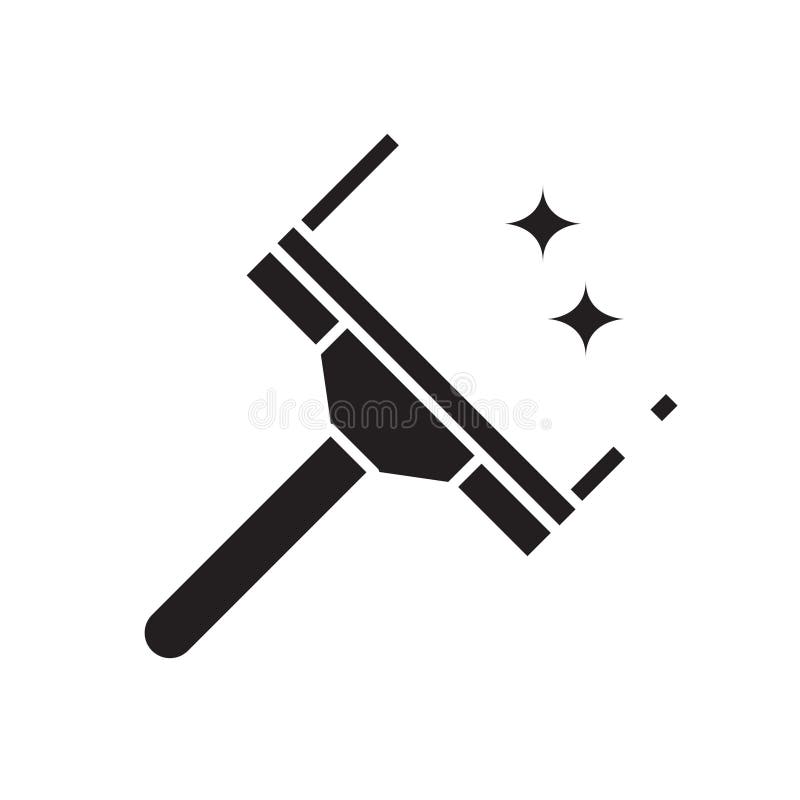 Window Wiper. Vector Illustration Decorative Design Stock Vector ...