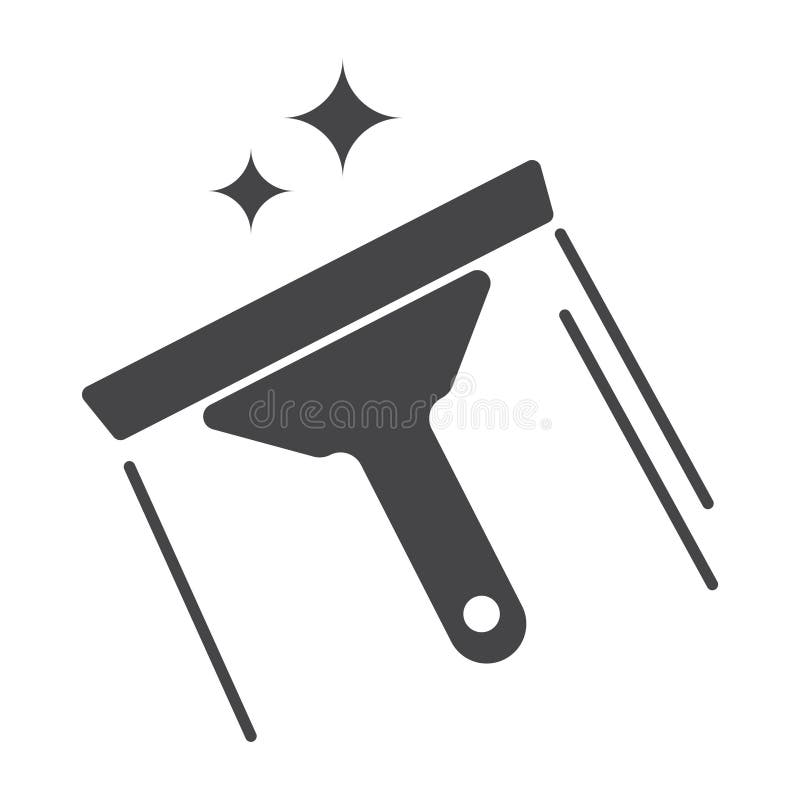 Window Wiper. Vector Illustration Decorative Design Stock Vector ...