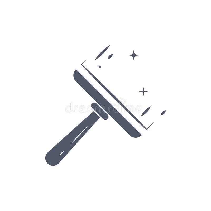 Window Wiper. Vector Illustration Decorative Design Stock Vector ...