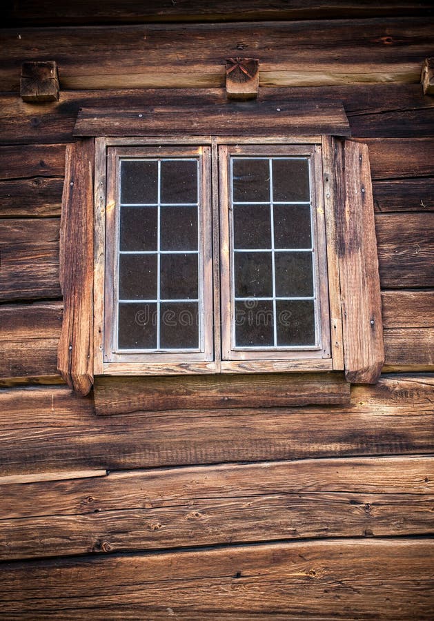 Window in Wooden House, Sweden Stock Photo - Image of window, culture ...