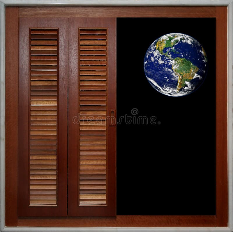 Window of the World stock illustration. Illustration of cosmos - 1420983