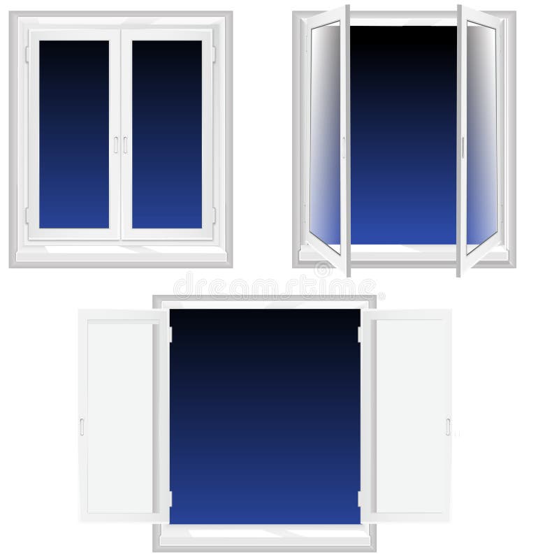 Window profile stock vector. Illustration of light, business - 8878826