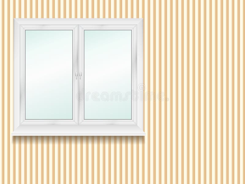 Windows stock vector. Illustration of interior, home - 24502766