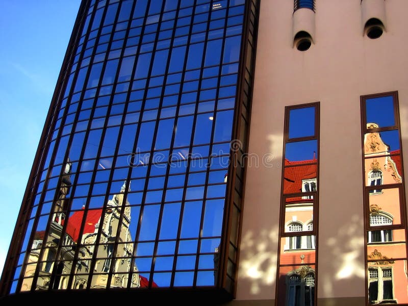 Windows stock image. Image of mirror, sheen, architecture - 265517
