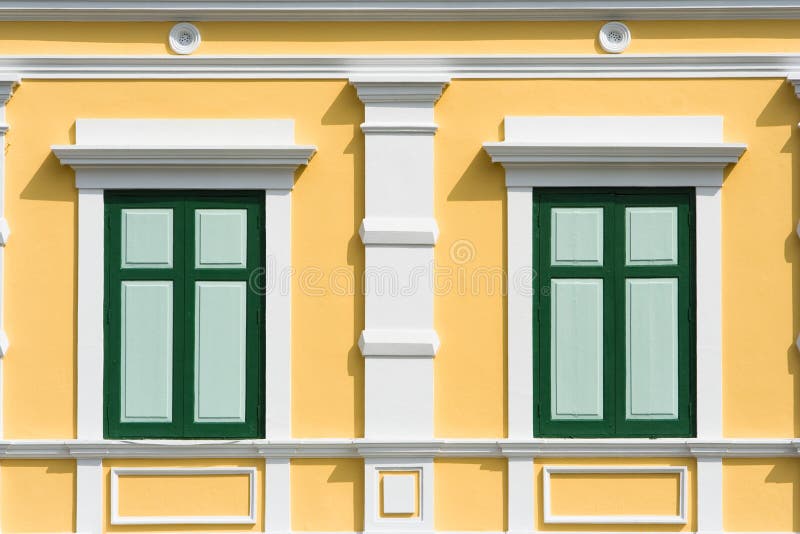 Windows stock image. Image of colors, green, home, close - 3837867