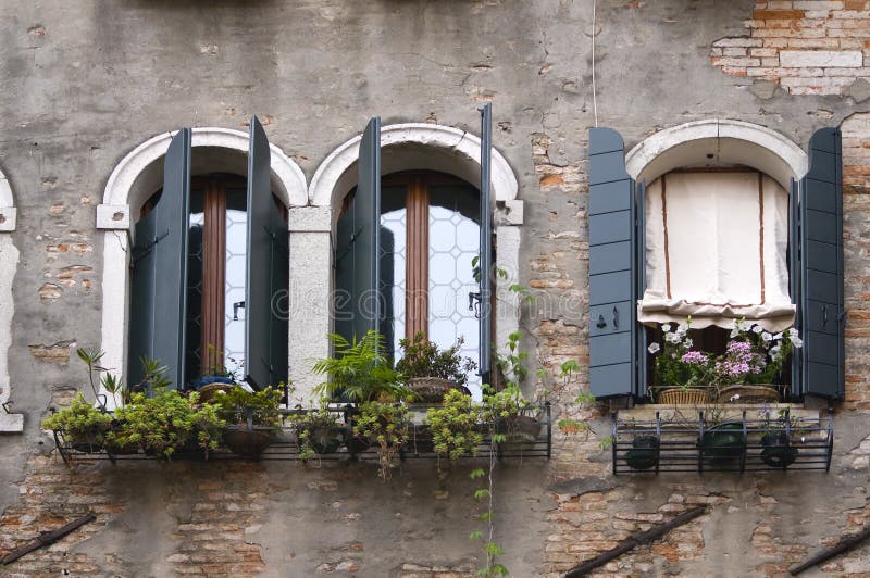 Windows stock image. Image of venice, beautydetail, city - 5988779