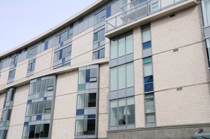 Windows of an apartment stock image. Image of building - 20846621