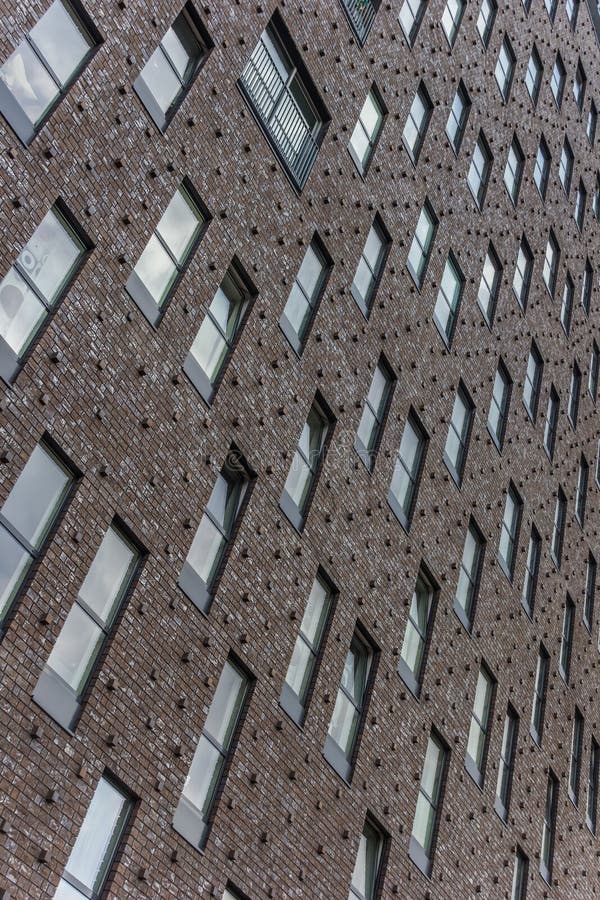Windows on an Apartment Building Stock Image - Image of window, flat ...