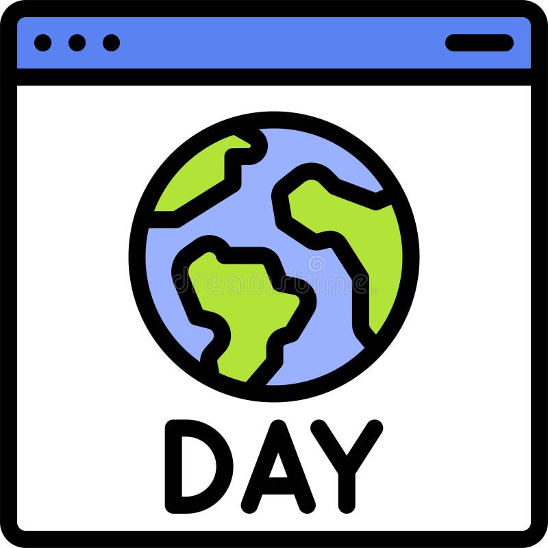 Windows Application Icon, Earth Day Related Vector Stock Vector ...