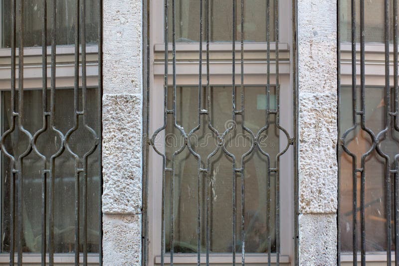 Windows with Beautiful Architecture Stock Photo - Image of blue, city ...