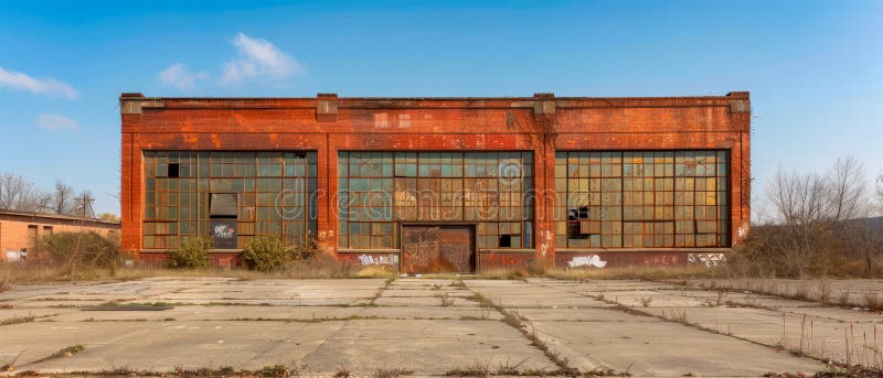 Old, Aged and Deteriorated Building, Empty and Abandoned Stock ...