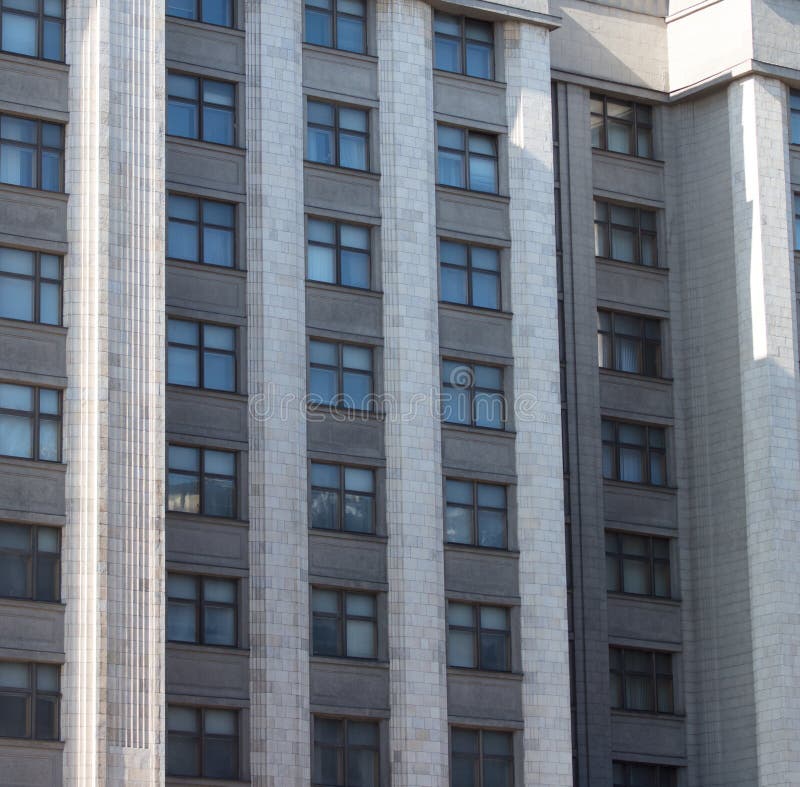 Windows in the Building As a Background Editorial Photo - Image of ...