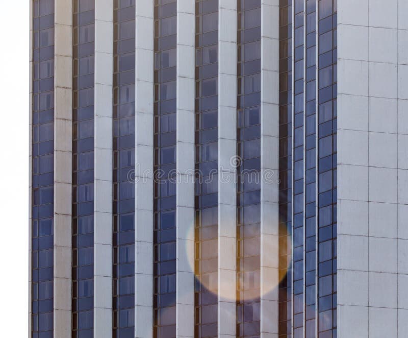 Windows in the Building As a Background Stock Image - Image of ...
