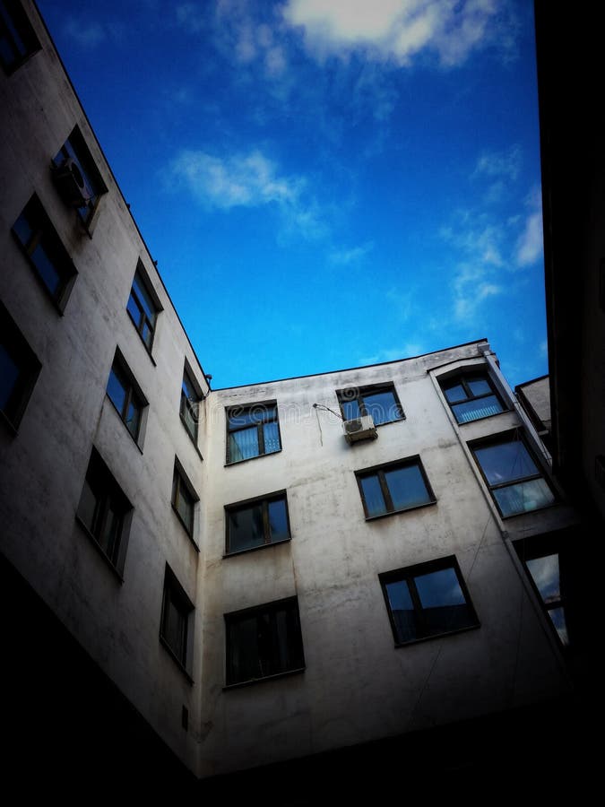 Windows stock photo. Image of perspective, clouds, windows - 137280020