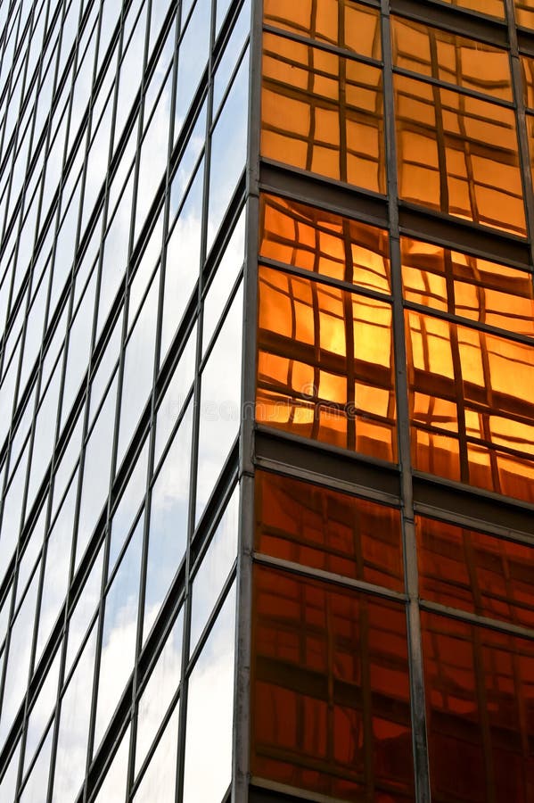 Windows of Business Building. Modern City Building Stock Photo - Image ...