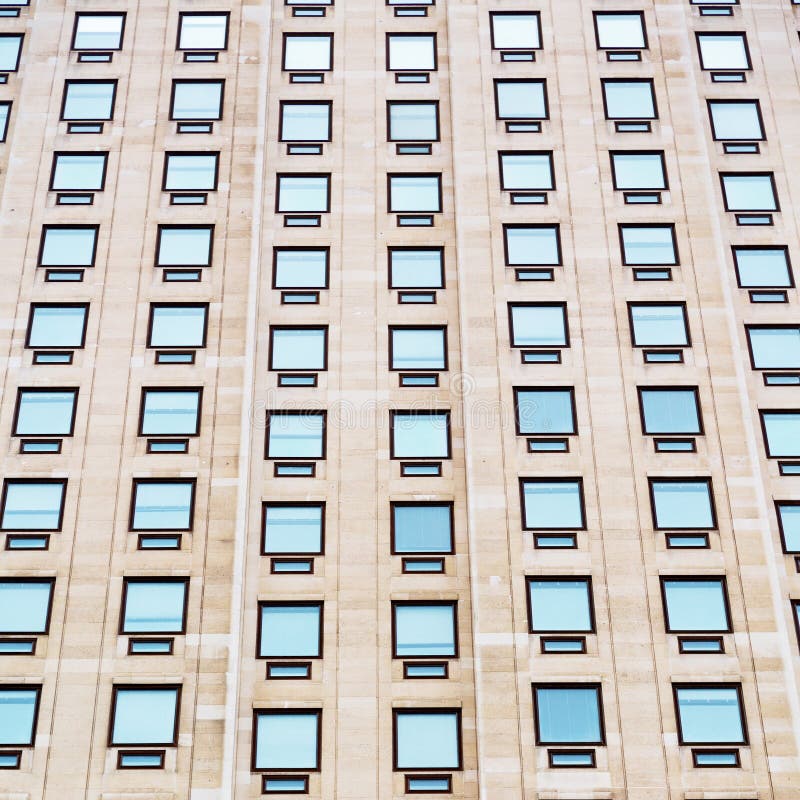 Windows in the City of London Home and Office Skyscraper Buil Stock ...