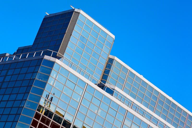 Windows in the City of Skyscraper Stock Photo - Image of mirror ...
