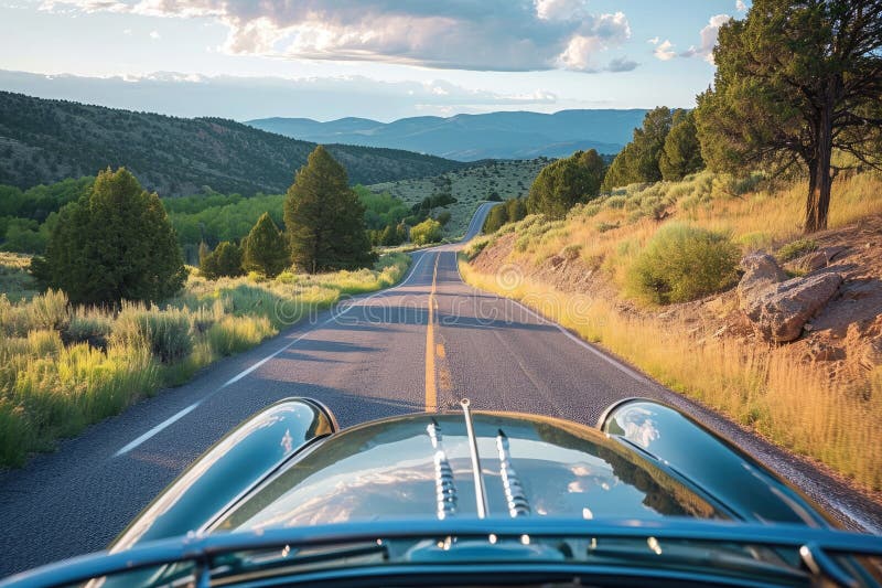 Windows Down on a Carefree Road Trip Photography Stock Image - Image of ...