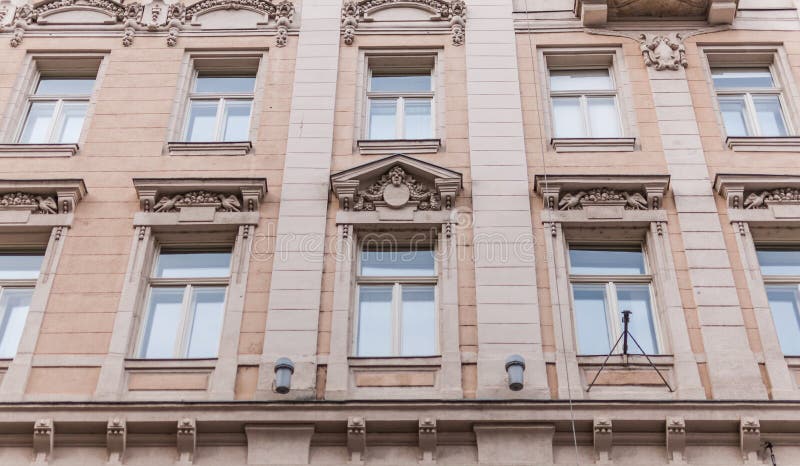 Windows of Europe building stock photo. Image of estate - 39109802