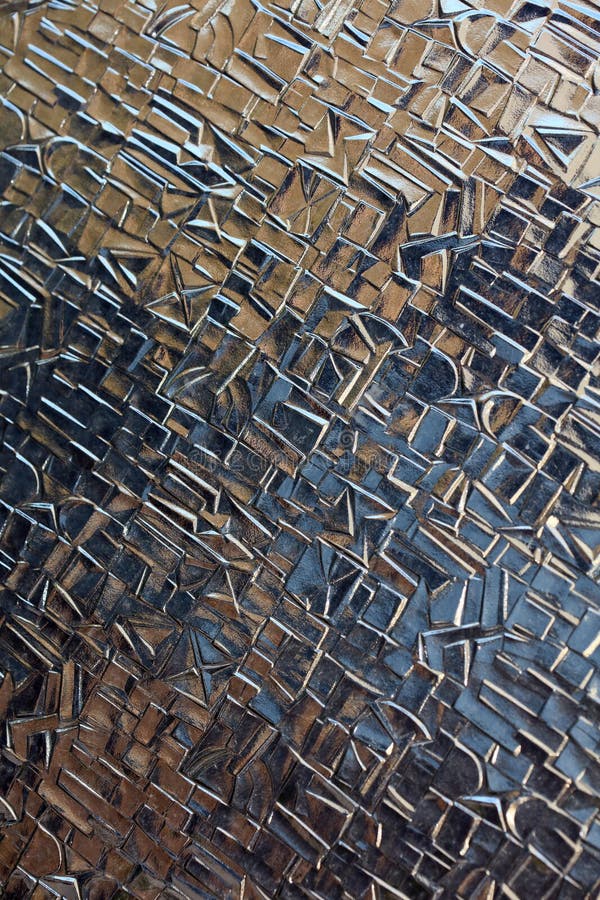 Windows Glass with Cubes and Triangles Decorated Background High ...