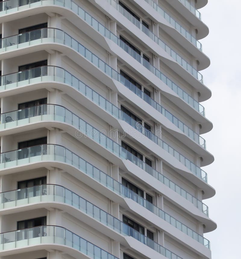Windows in a High-rise Building Stock Image - Image of house, downtown ...