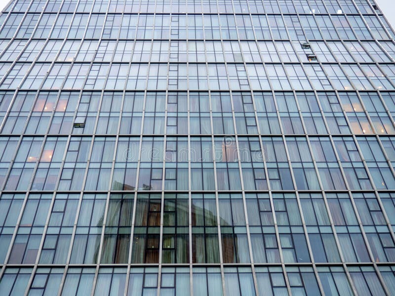 The Windows of a High-rise Building. Building Monolith. Background from ...