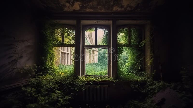 Overgrown Building Stock Illustrations – 654 Overgrown Building Stock ...