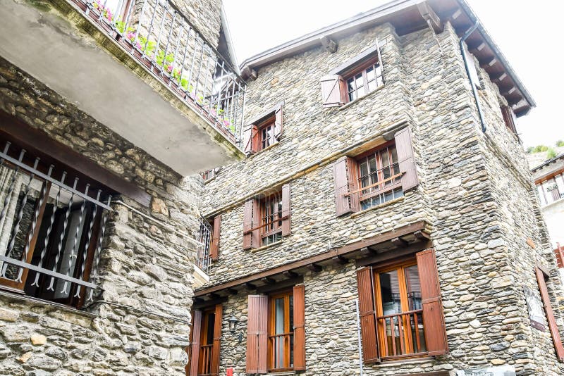 Windows of House, Photo As a Background Stock Image - Image of street ...