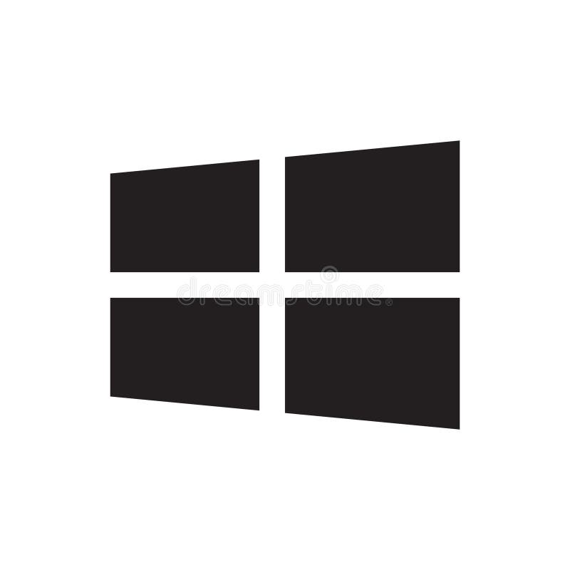 Windows icon vector editorial stock photo. Illustration of house ...