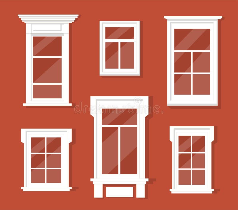 Windows Types Stock Illustrations – 556 Windows Types Stock ...