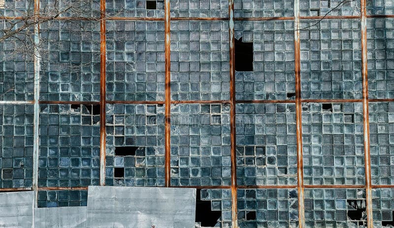 The Windows are Made of Old Fine Glass Tiles. Stock Photo - Image of ...